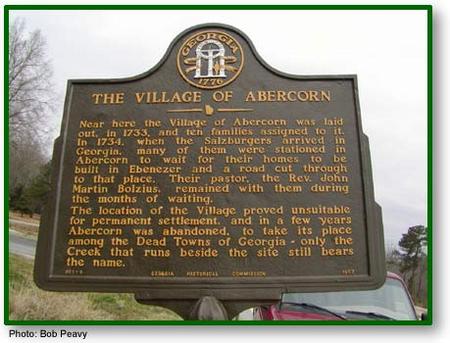 The Village of Abercorn – Georgia Historical Society