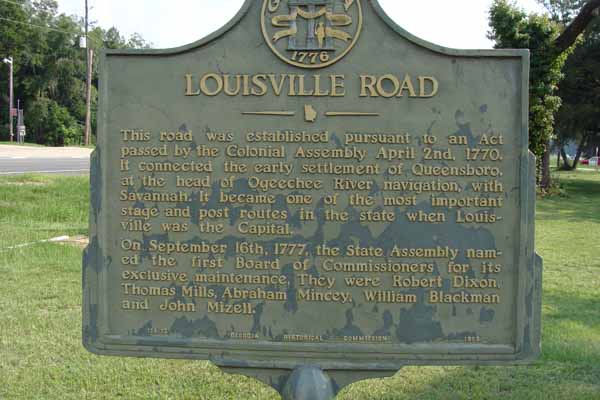 Louisville Road - Georgia Historical Society