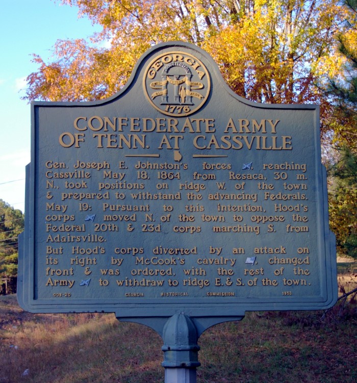 Confederate Army of Tenn. at Cassville - Georgia Historical Society