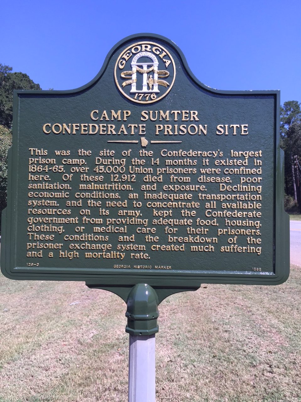 Camp Sumter: Confederate Prison Site - Georgia Historical Society