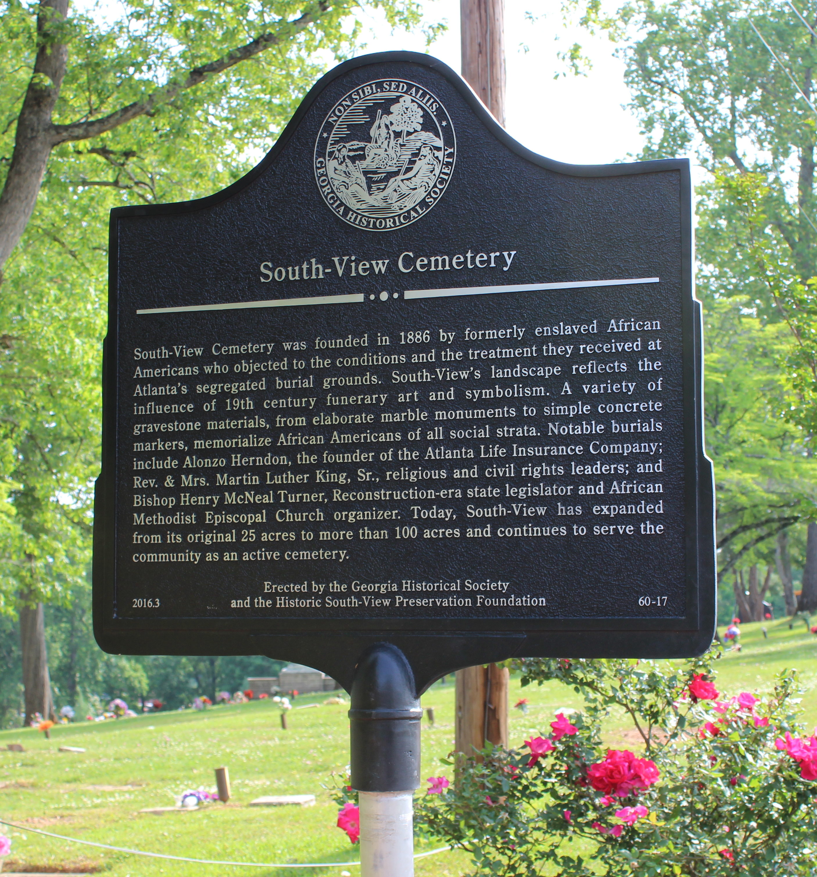 South-View Cemetery - Georgia Historical Society