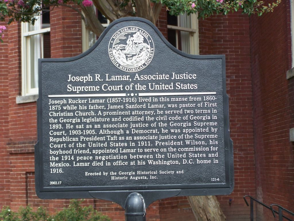 Marker Monday: Joseph Rucker Lamar - Georgia Historical Society