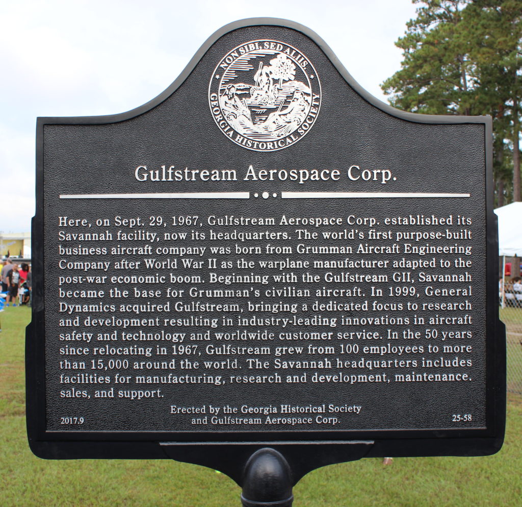 Gulfstream Aerospace Corp. - Georgia Historical Society