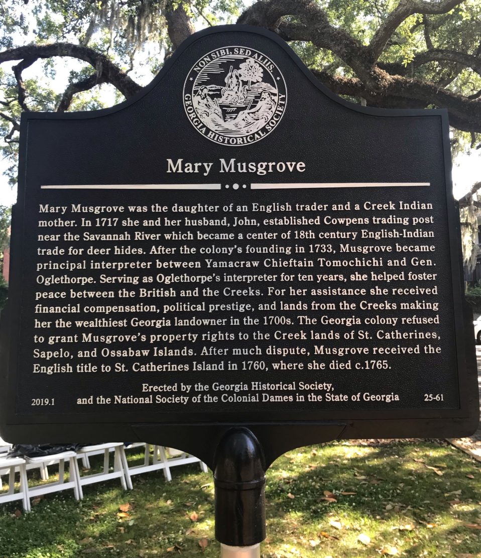 Mary Musgrove - Georgia Historical Society