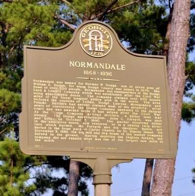 Marker Monday: Normandale - Georgia Historical Society