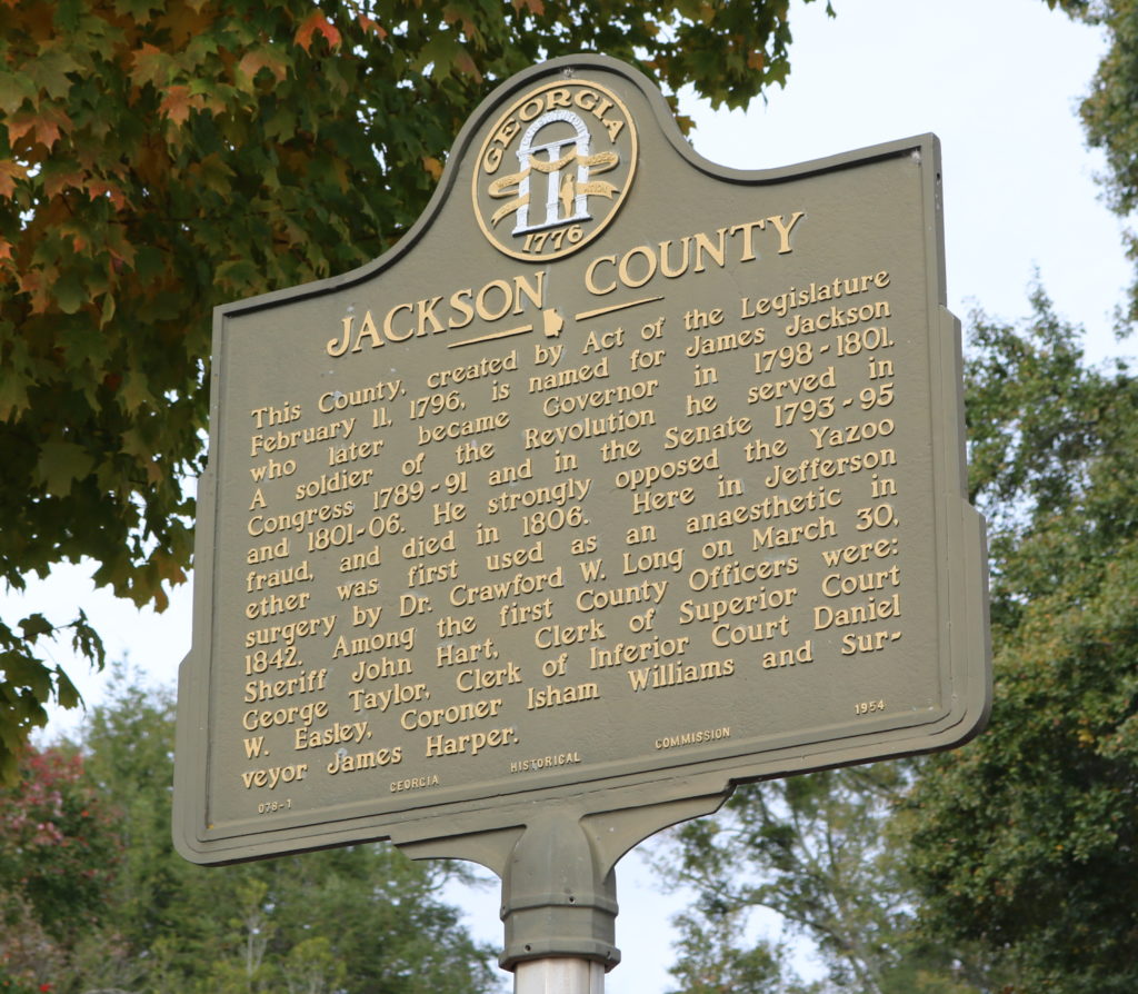 Jackson County - Georgia Historical Society