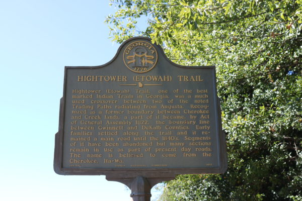Hightower (Etowah) Trail - Georgia Historical Society