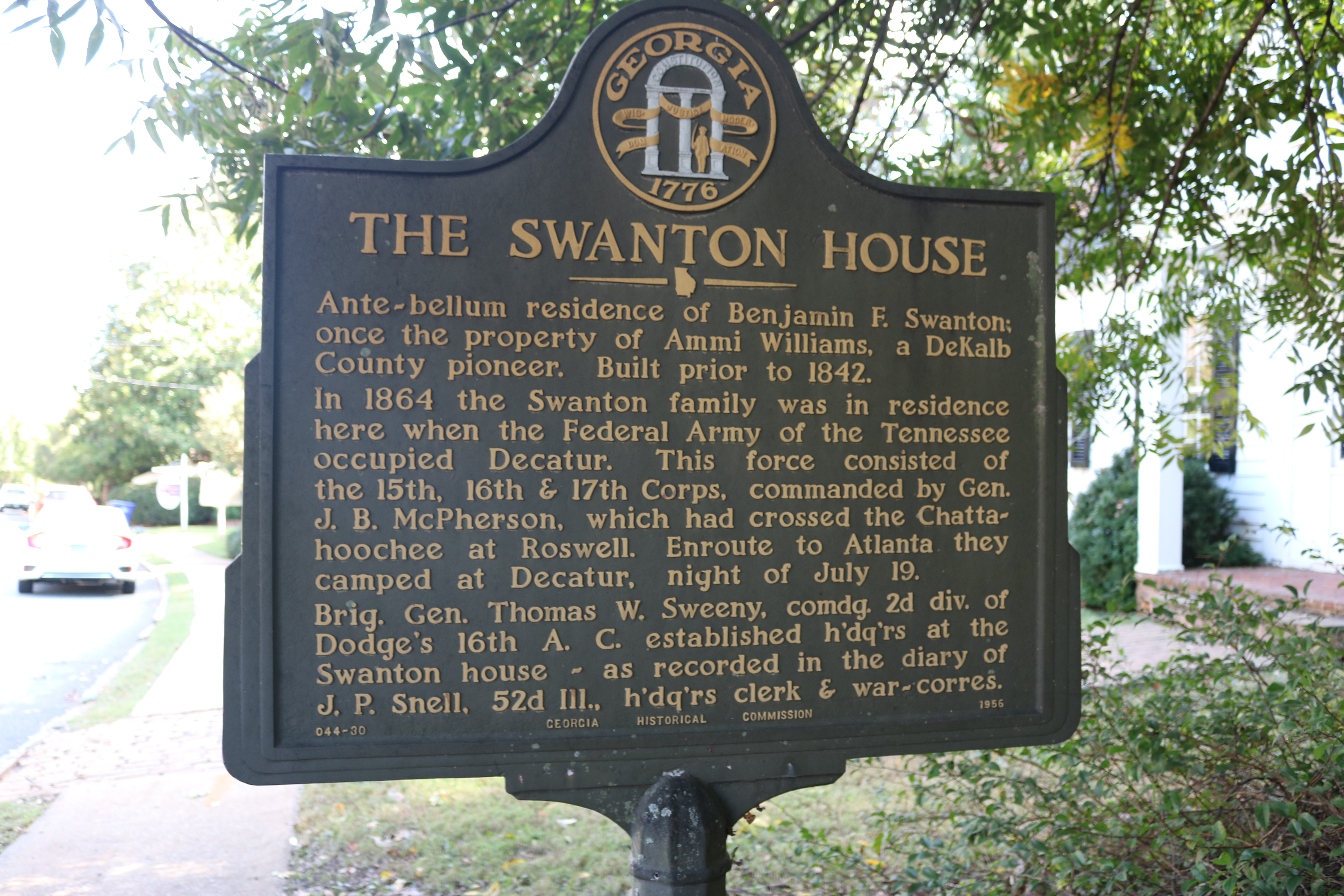The Swanton House - Georgia Historical Society