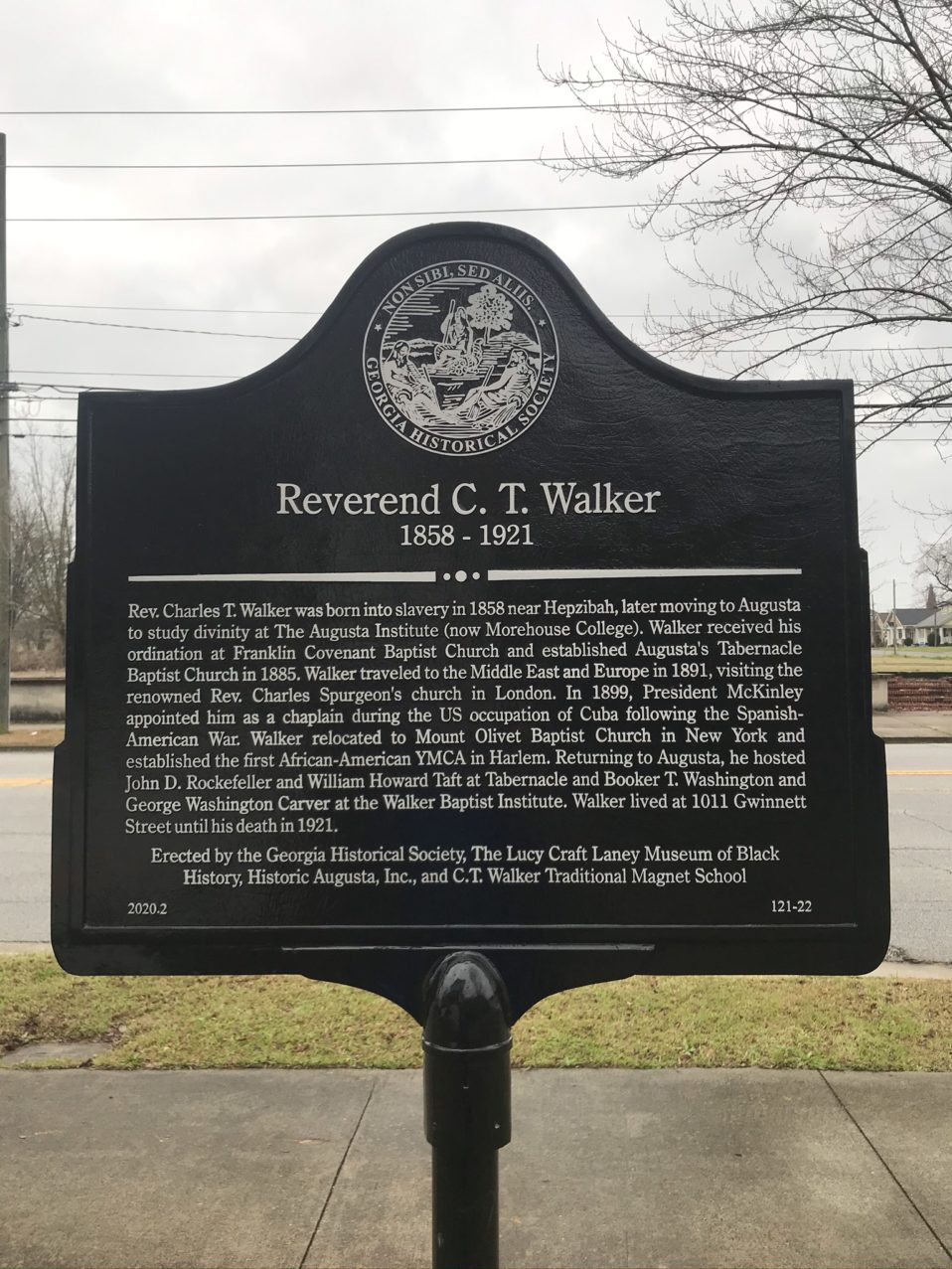 Reverend C. T. Walker (1858-1921) - Georgia Historical Society