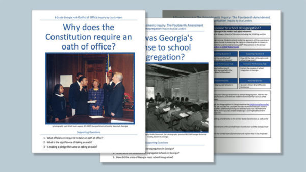 Digital Resources for Georgia’s Students: GHS Teacher Guides - Georgia ...