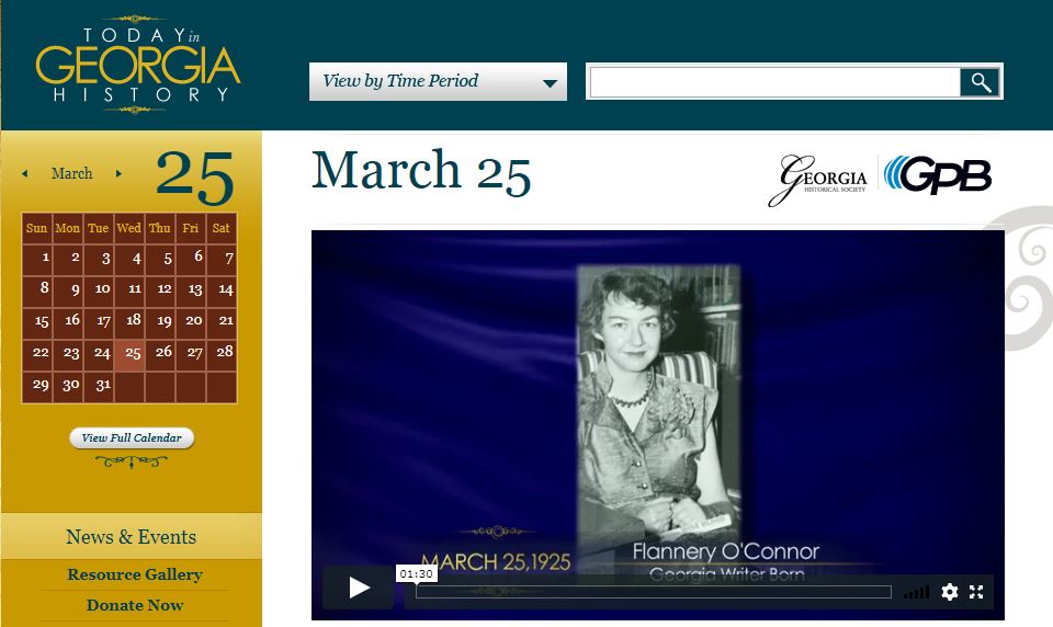 Digital Resources for Georgia’s Students: Today in Georgia History ...