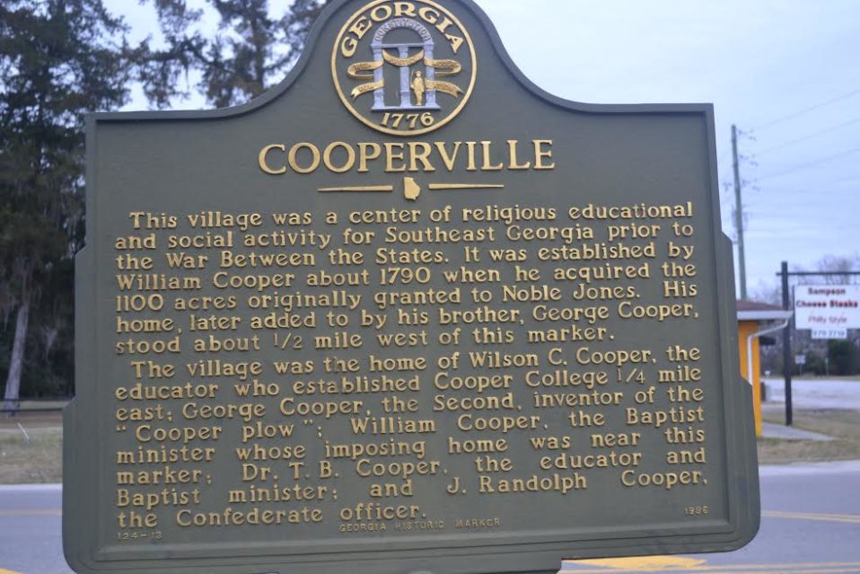 Cooperville - Georgia Historical Society