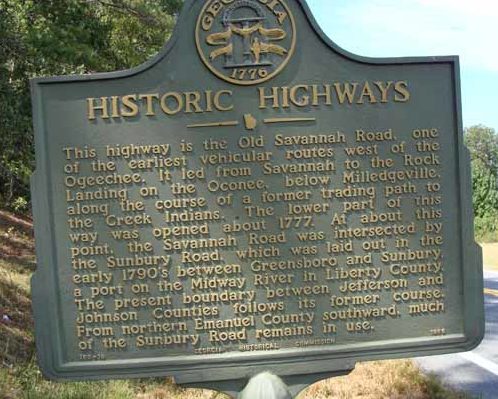 Historic Highways - Georgia Historical Society