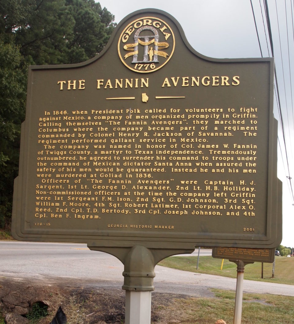 The Fannin Avengers - Georgia Historical Society