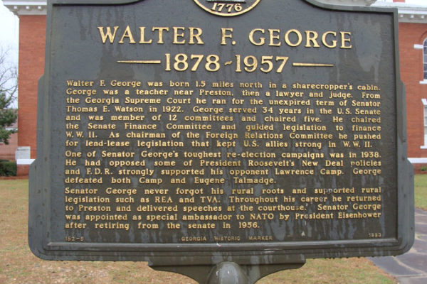 Walter F. George (1878 – 1957) - Georgia Historical Society