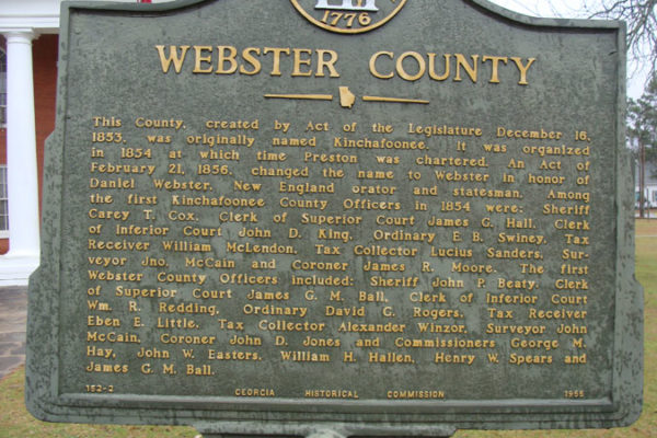 Webster County - Georgia Historical Society