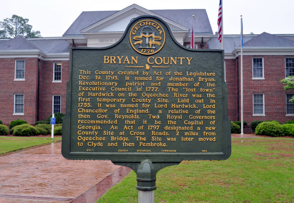 Bryan County - Georgia Historical Society