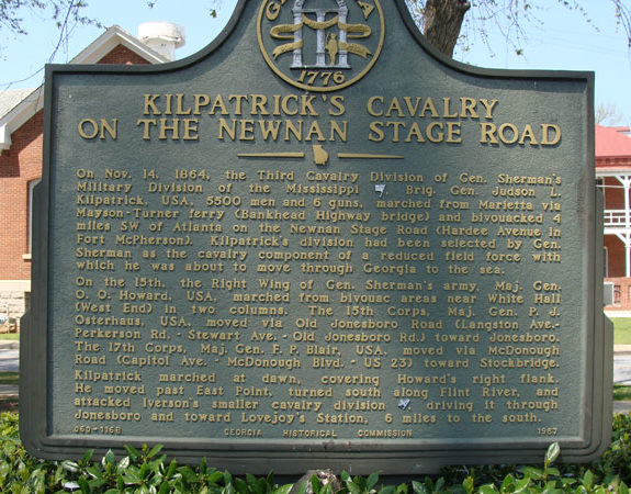 Kilpatrick's Cavalry on the Newnan Stage Road - Georgia Historical Society