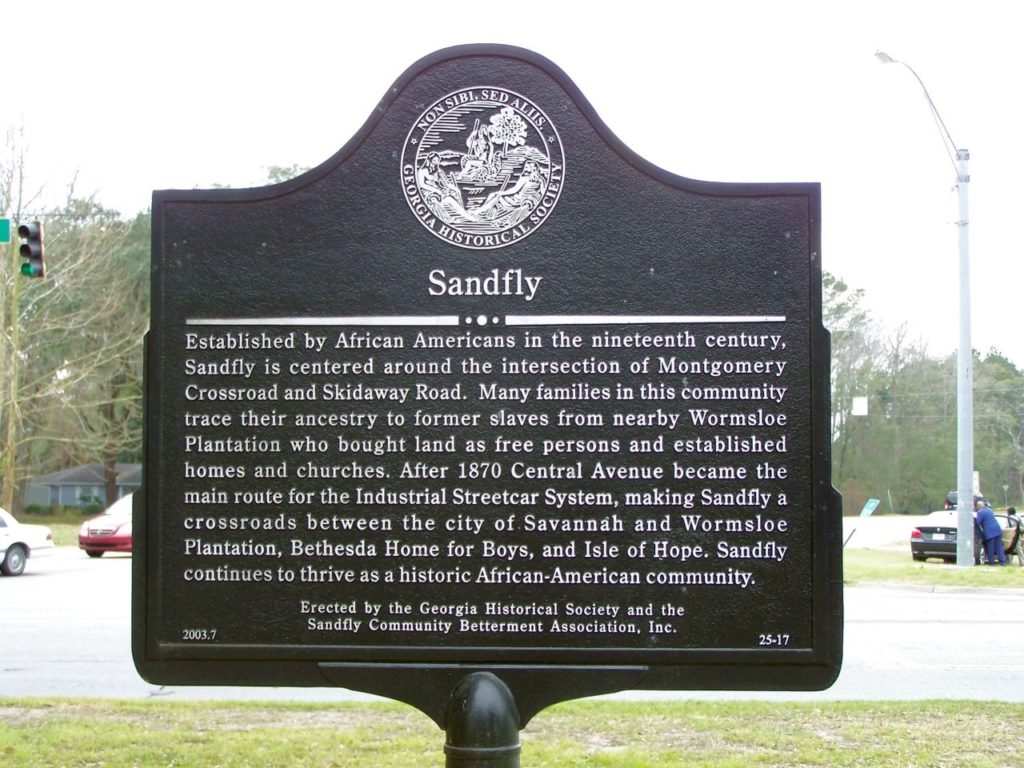 Sandfly - Georgia Historical Society