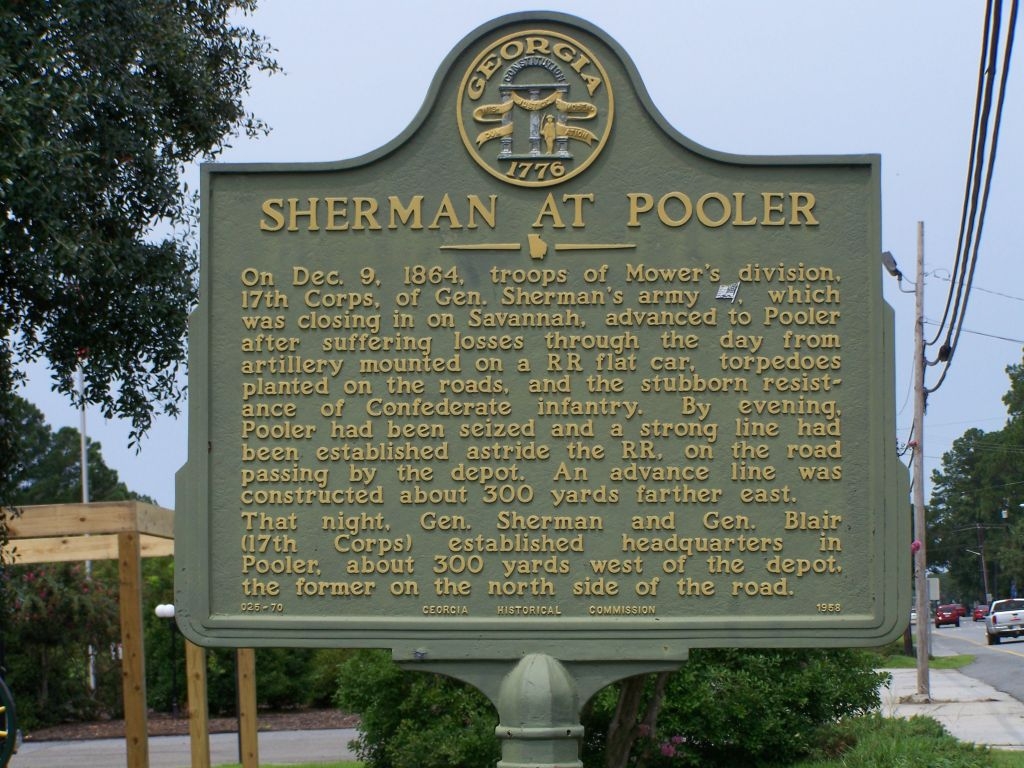 Sherman at Pooler - Georgia Historical Society