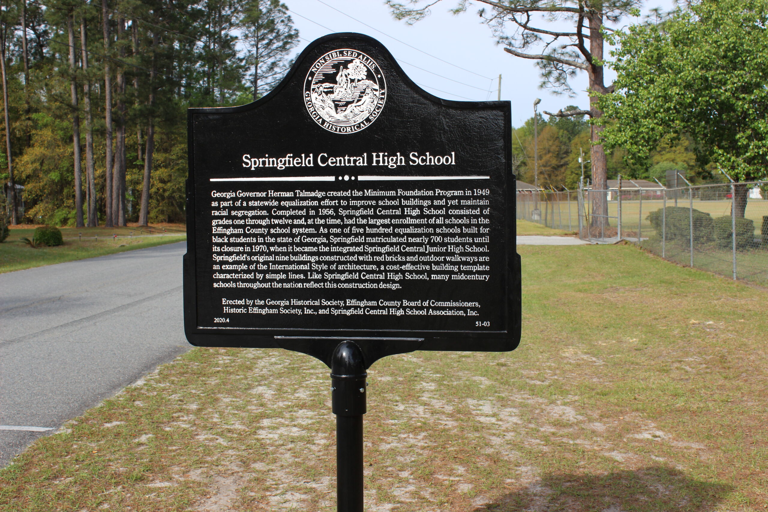 Springfield Central High School - Georgia Historical Society