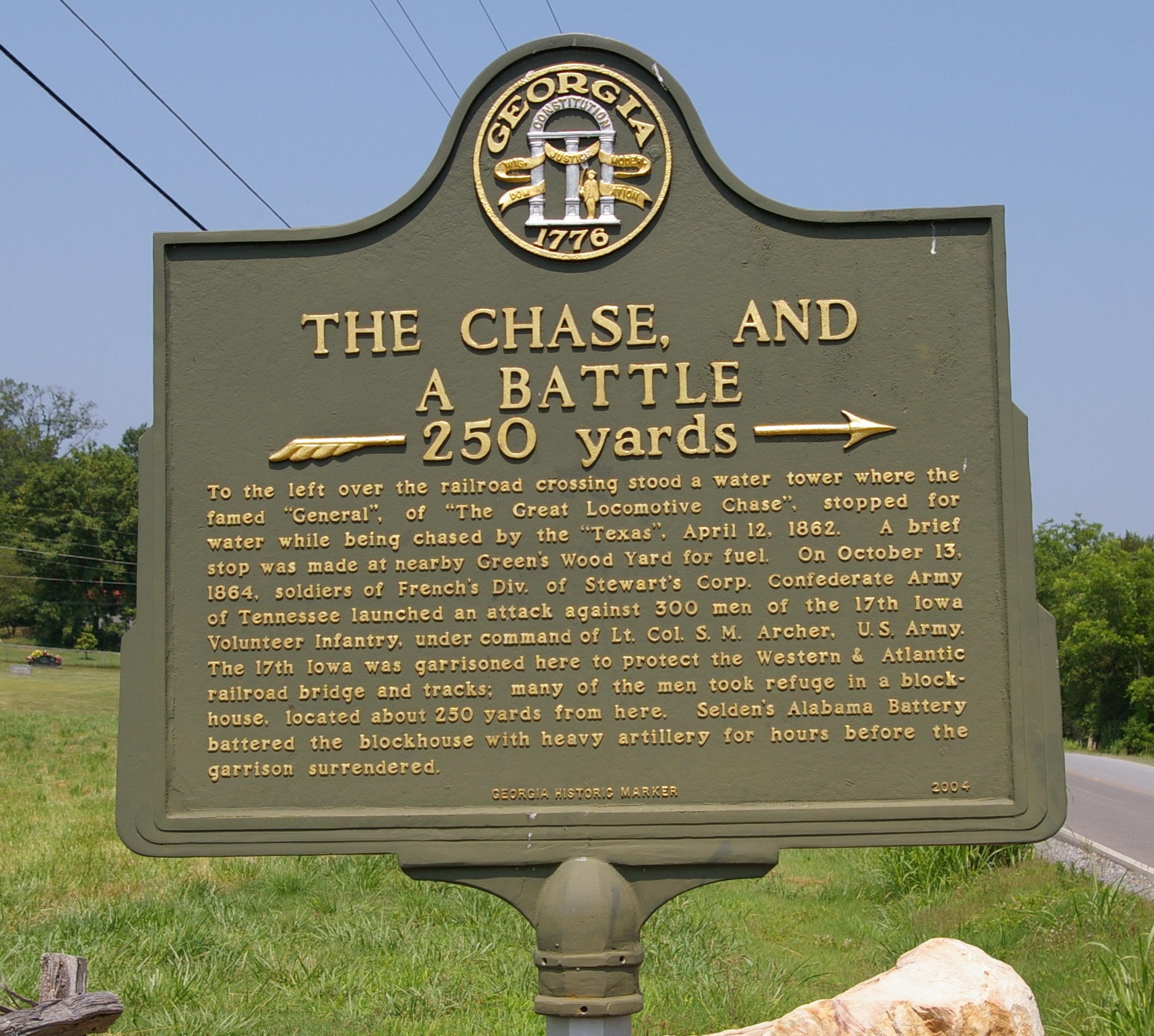 The Chase, and a Battle – Georgia Historical Society
