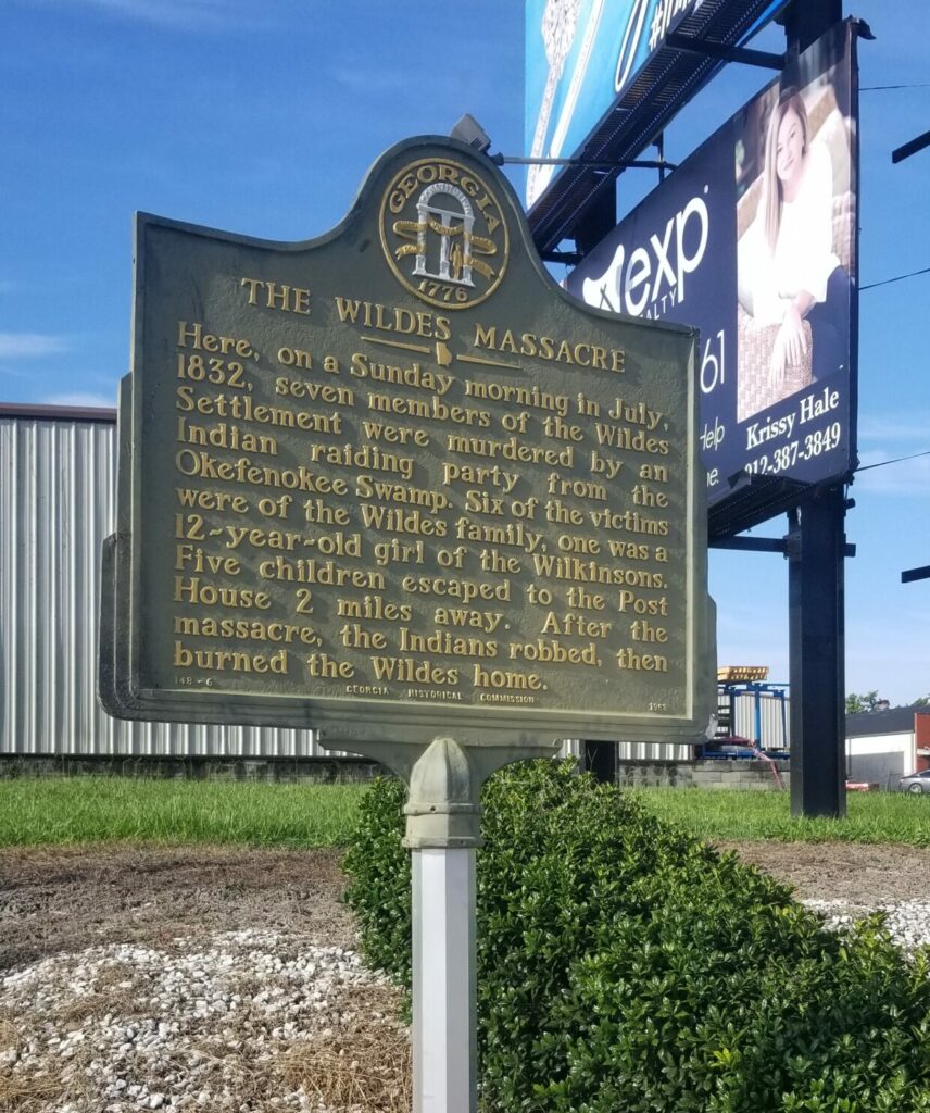 The Wildes Massacre - Georgia Historical Society