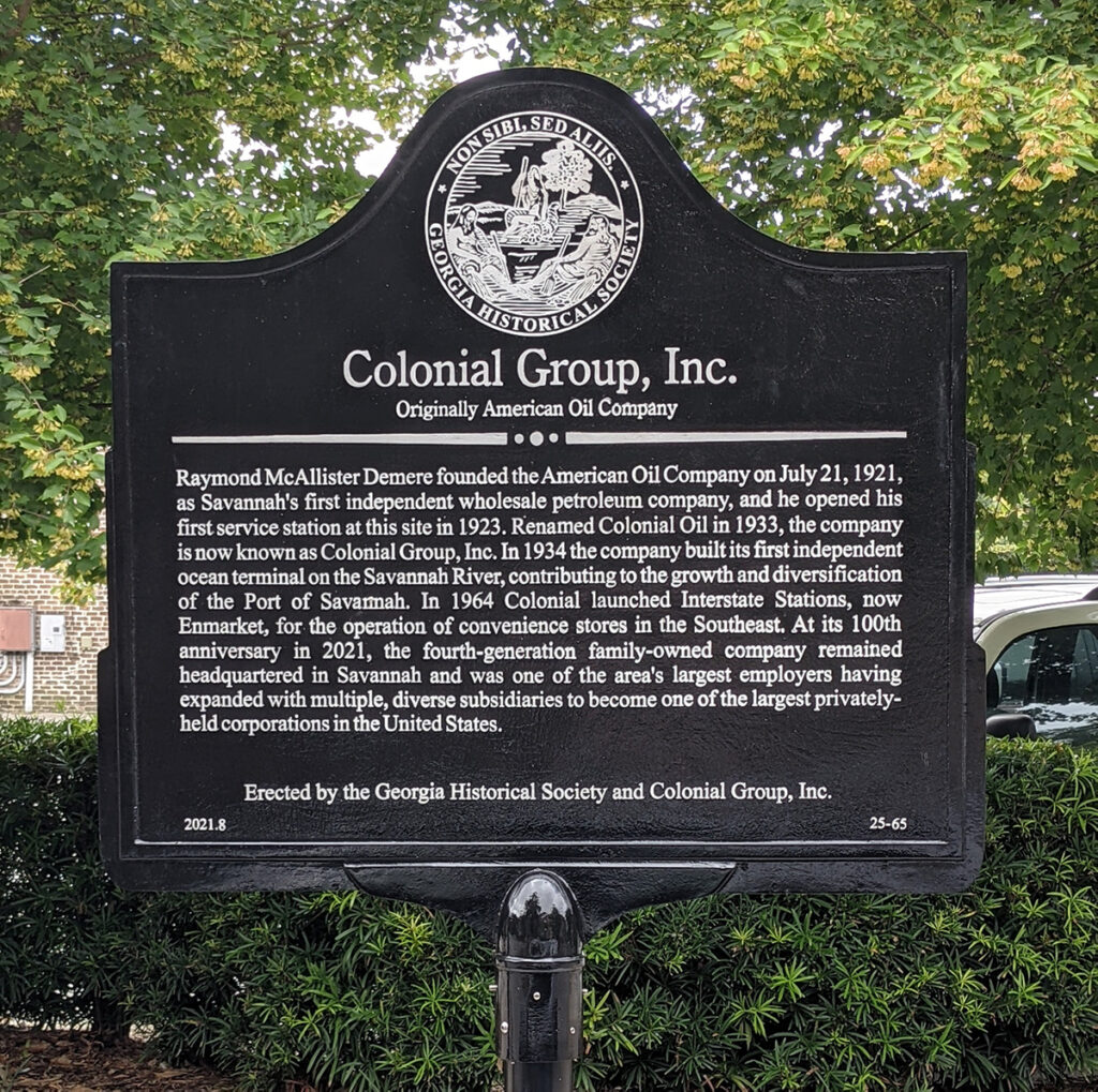 Marker Monday: Colonial Group, Inc. - Georgia Historical Society