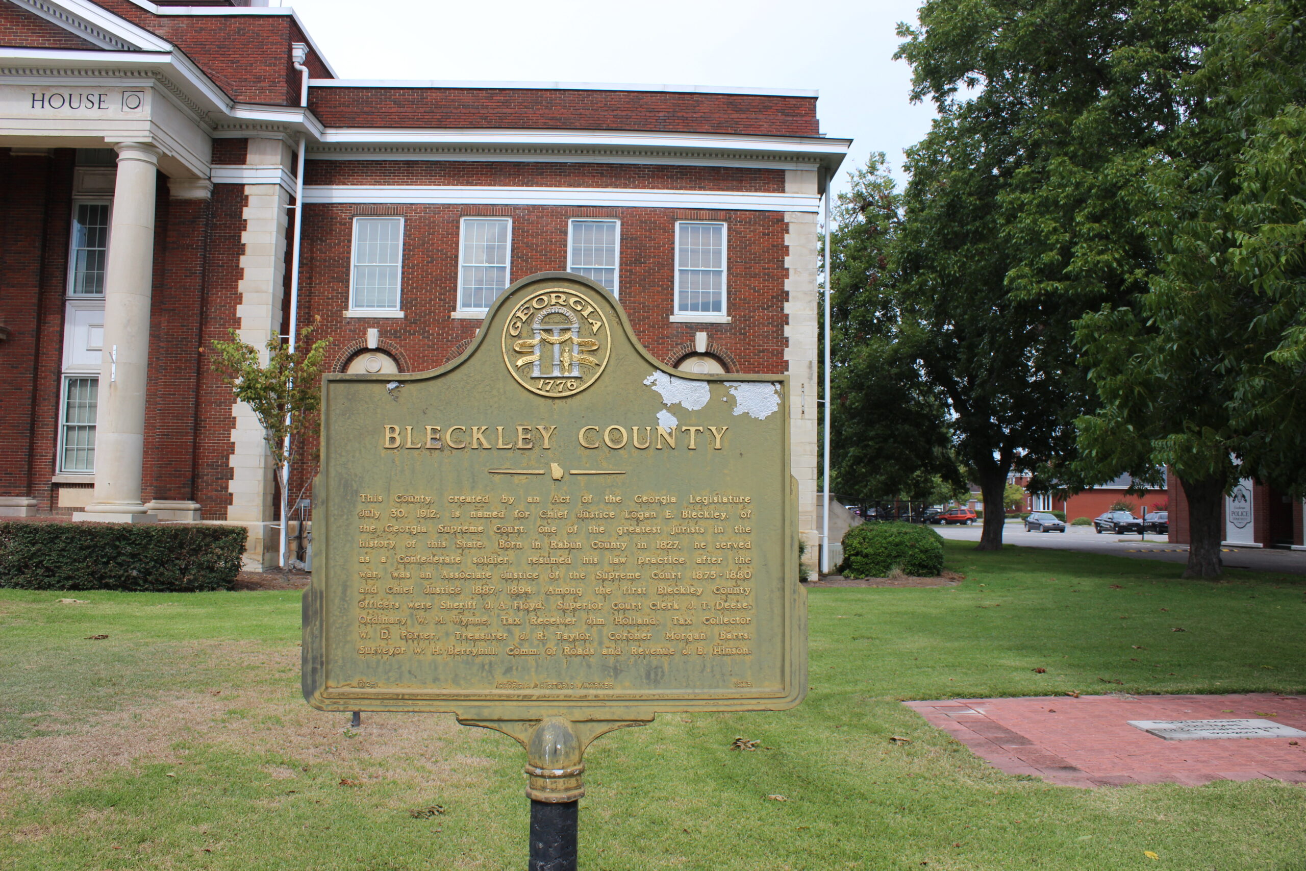Bleckley County - Georgia Historical Society