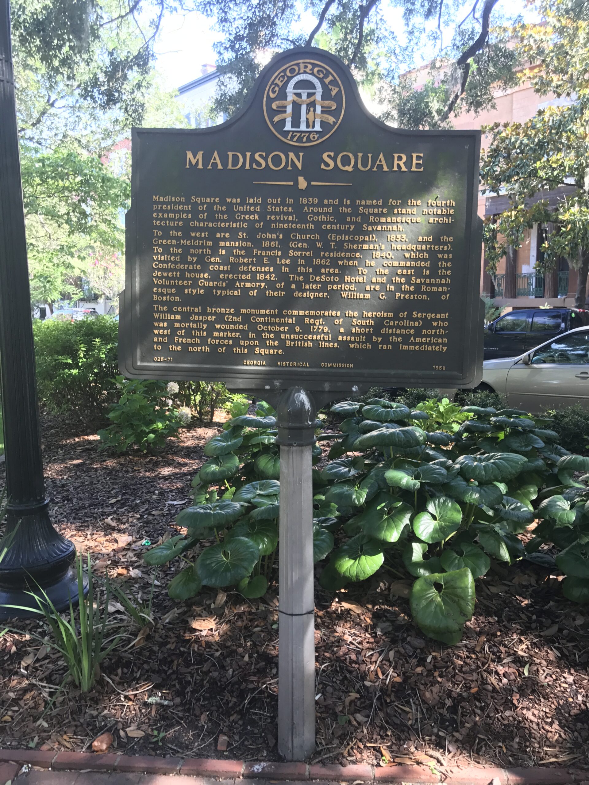 Madison Square – Georgia Historical Society