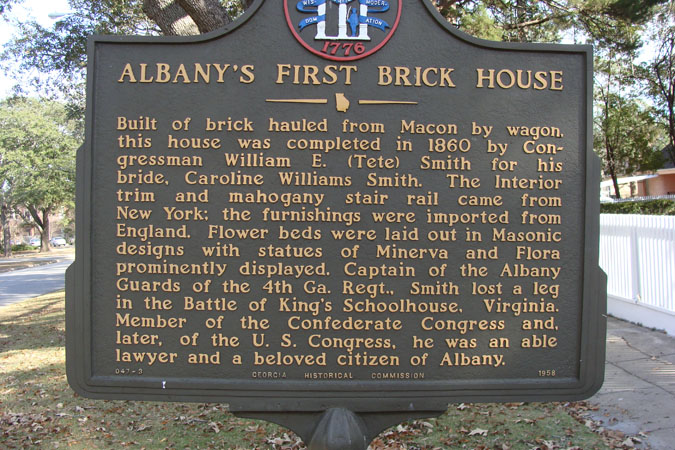 Albany’s First Brick House - Georgia Historical Society