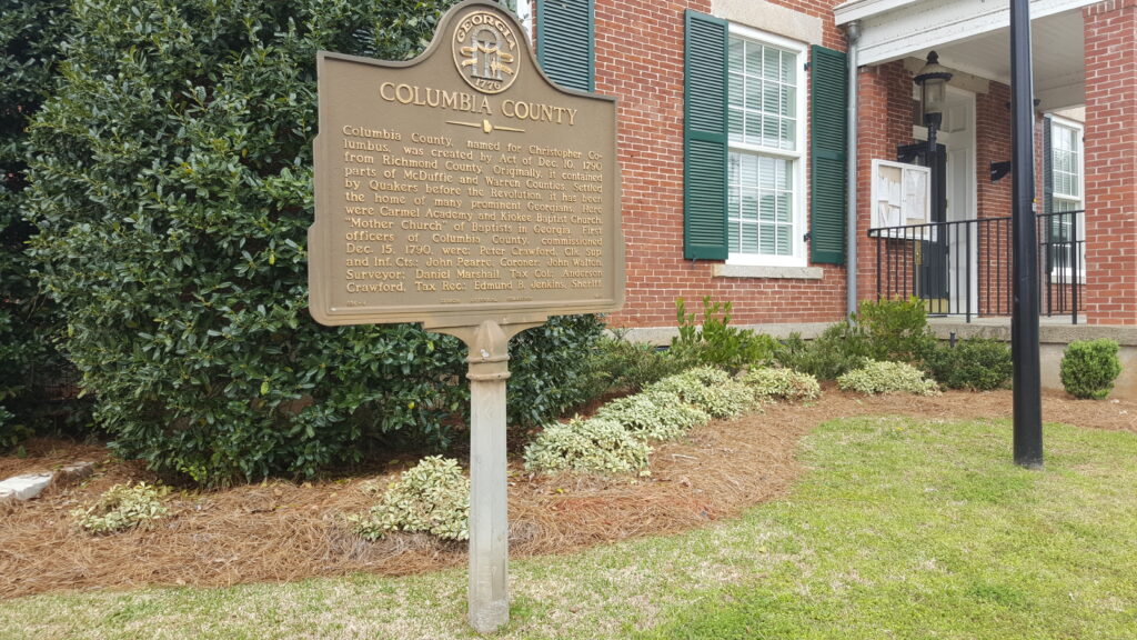 Columbia County - Georgia Historical Society