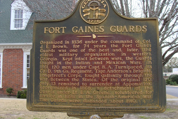 Fort Gaines Guards - Georgia Historical Society