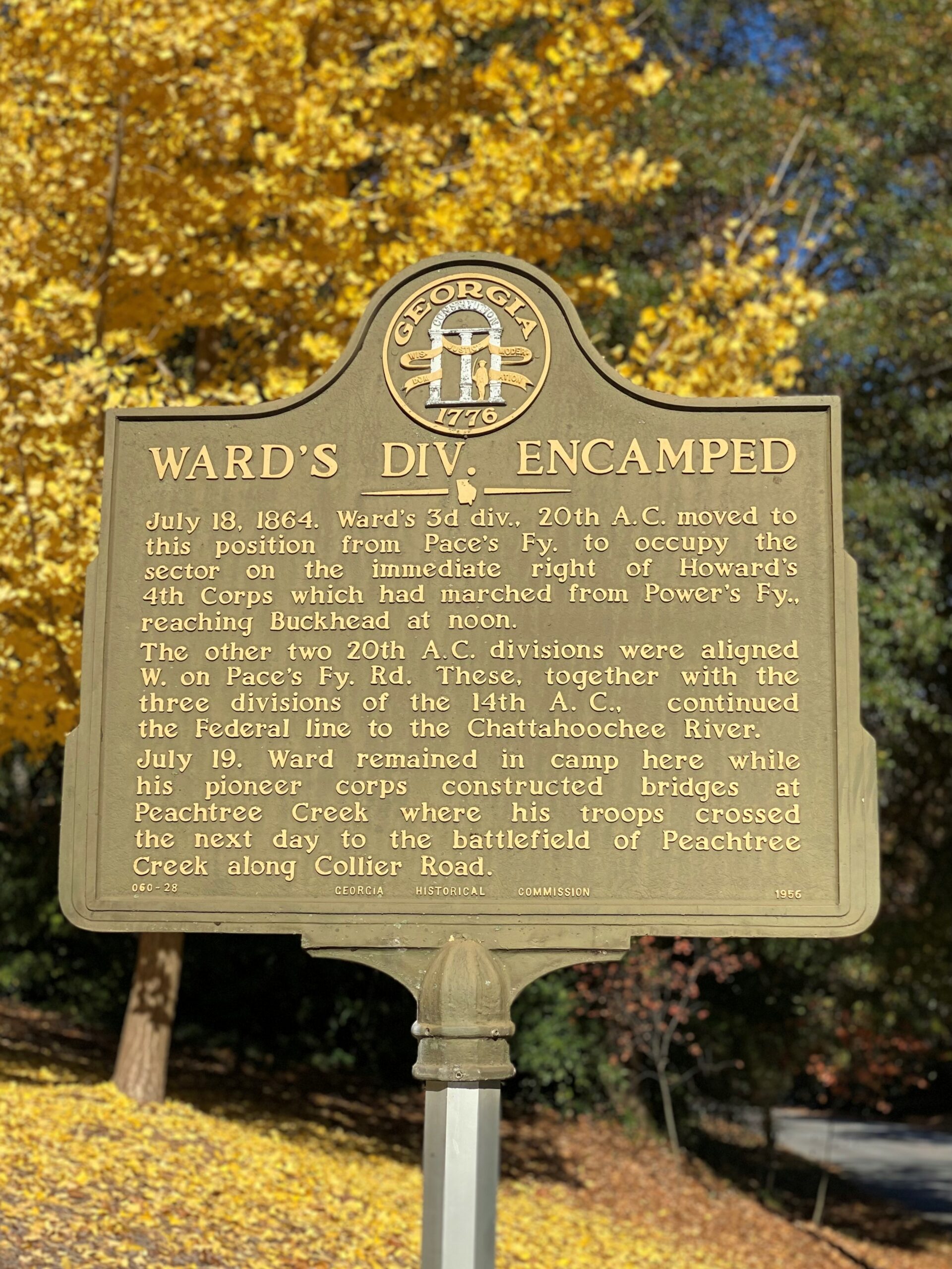 Ward’s Div. Encamped - Georgia Historical Society