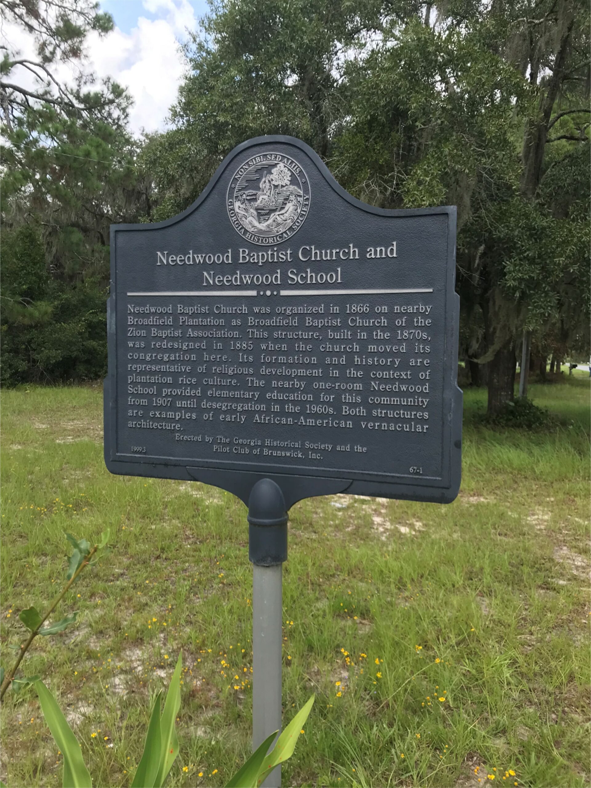 Needwood Baptist Church and Needwood School - Georgia Historical Society