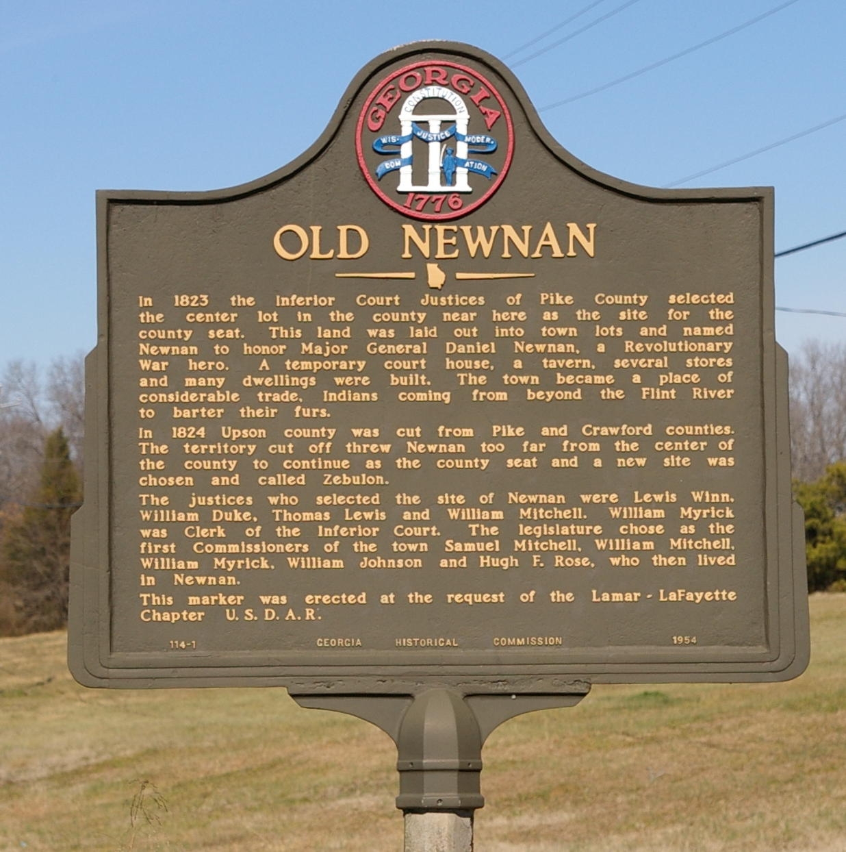 Old Newnan - Georgia Historical Society