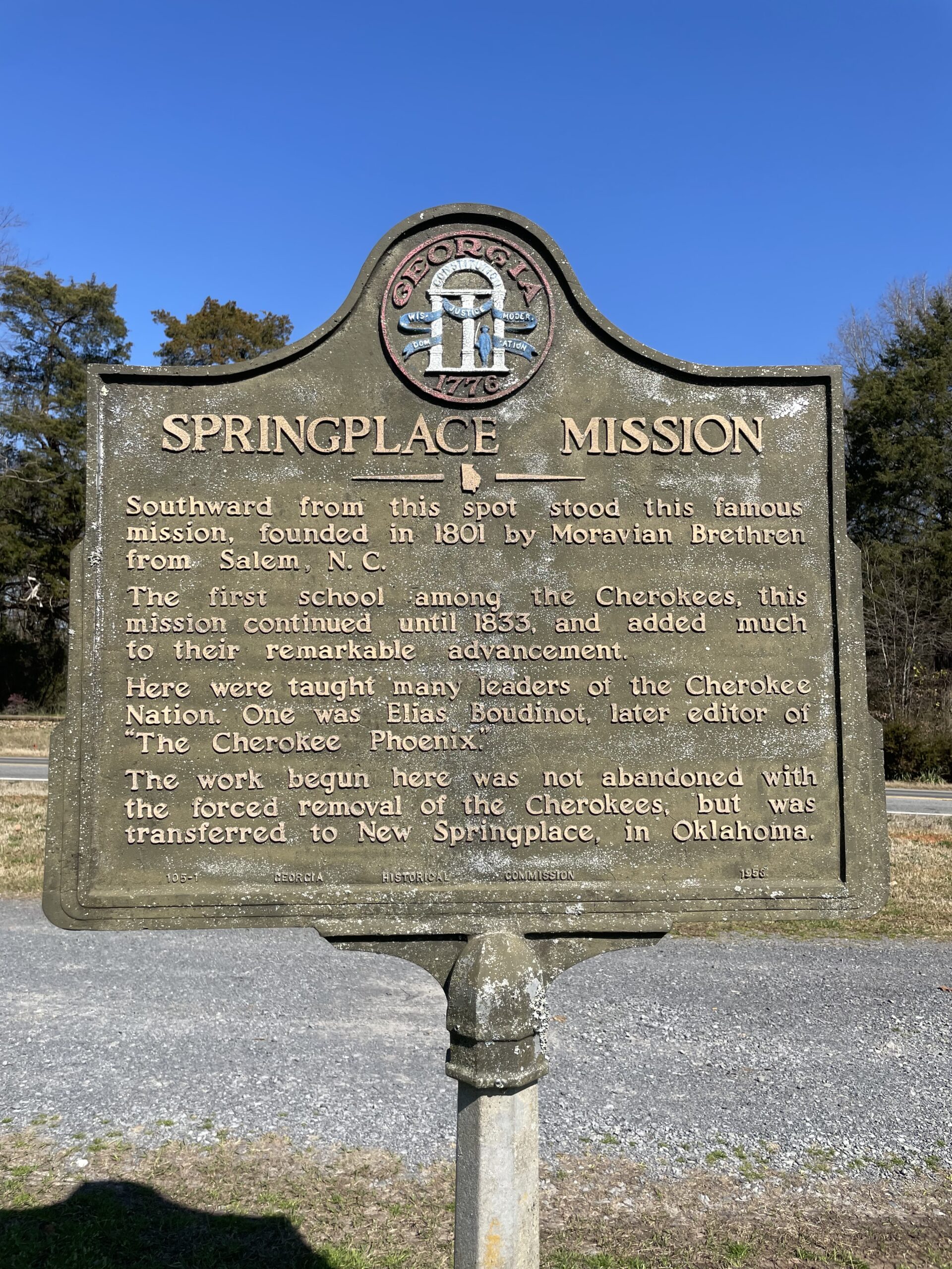 Springplace Mission – Georgia Historical Society
