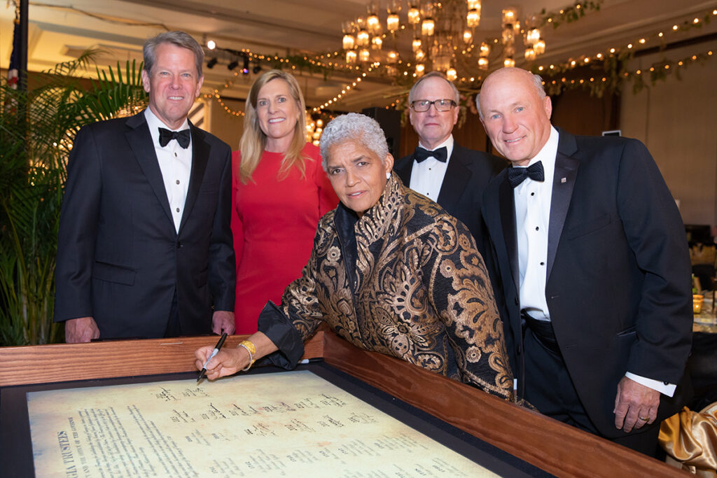 Dan Cathy and Shirley Franklin Inducted as Georgia Trustees - Georgia ...