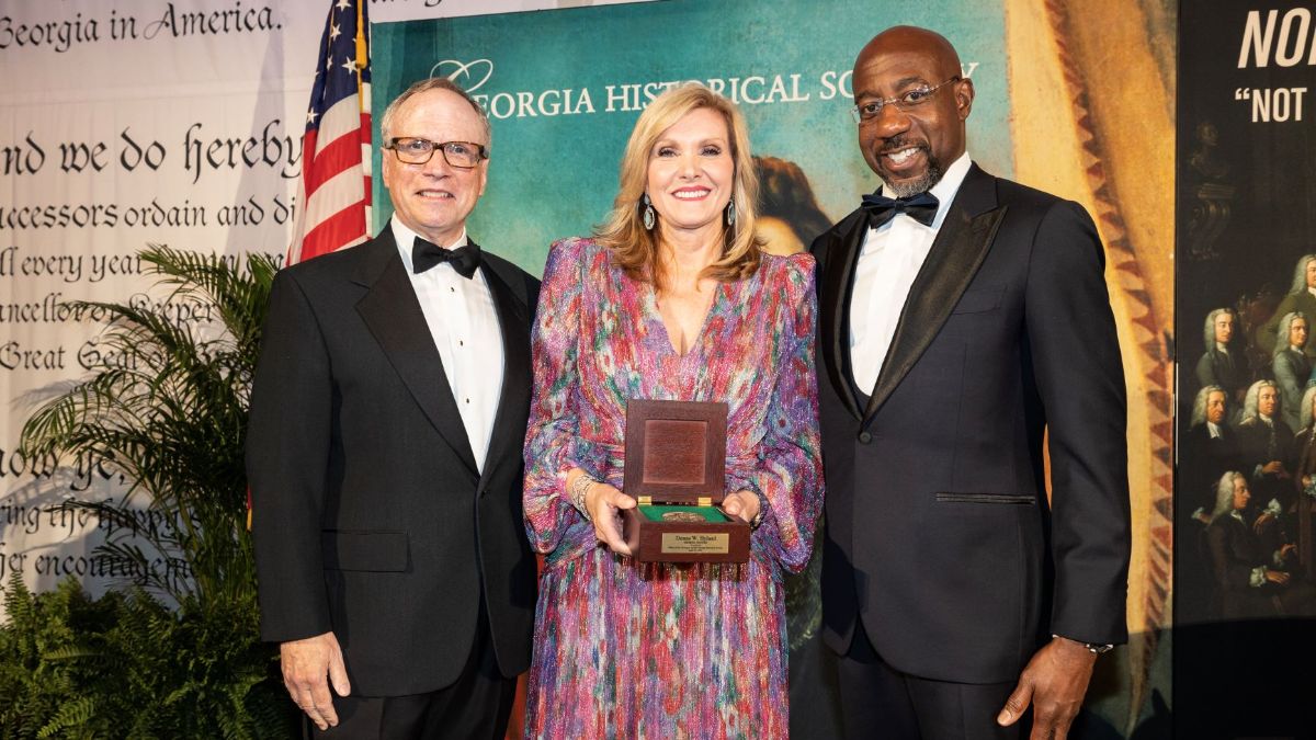 Georgia Historical Society Inducts Dan Amos and Donna Hyland as Georgia ...