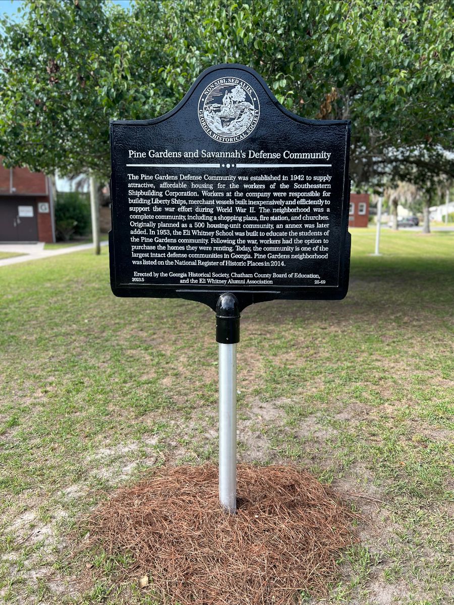 Georgia Historical Society Dedicates New Historical Marker Recognizing ...