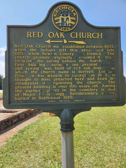Red Oak Church - Georgia Historical Society