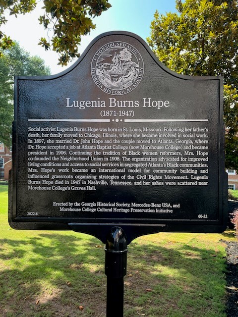 Lugenia Burns Hope (1871-1947) - Georgia Historical Society
